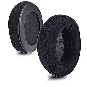 MOLGRIA Ear Pads Cushion, Replacement Earpads for HM5 ATH-M50X, ATH-M40X, ATH-M30X, ATH-M20X, ATH-M10, Headphones (Velour Black)