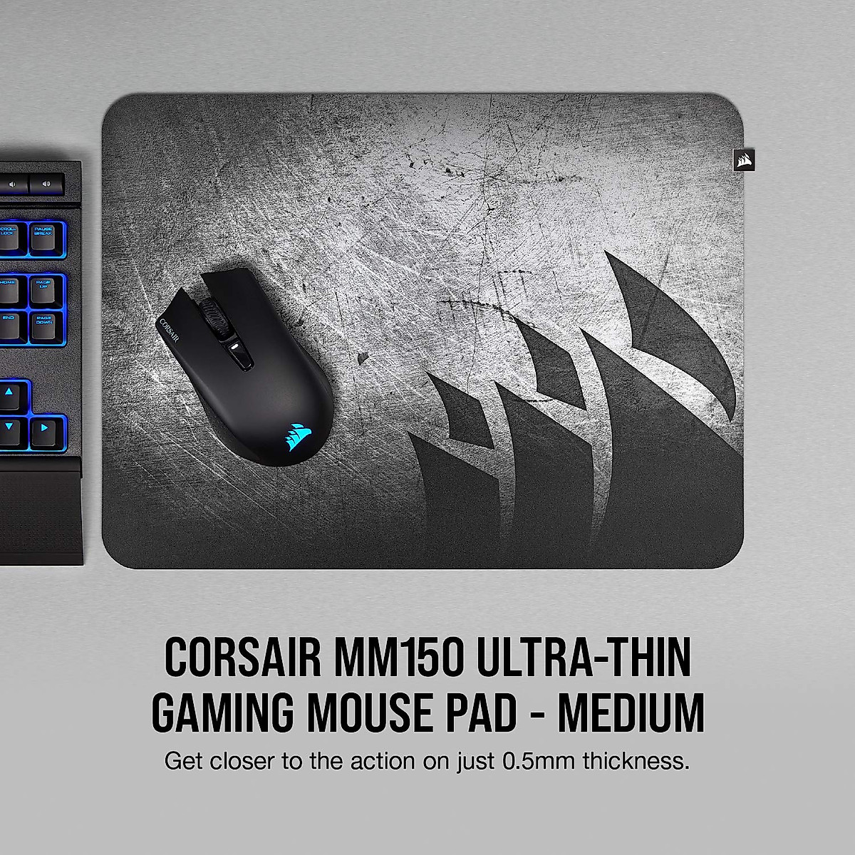 Corsair MM150 Ultra-Thin Gaming Mouse Pad – Medium