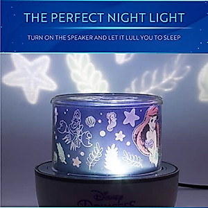 Disney Projector Night Light - Disney Princess Scenes, Ariel Rapunzel Cinderella & Mulan Night Light and Decoration for Girls Bedroom Walls and Ceiling
