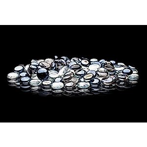 Bond Manufacturing 50710 LavaGlass Round Firepit Dispersion Glass, Midnight Sky
