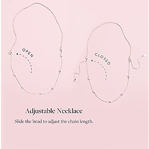 Alex and Ani Path of Symbols Adjustable Necklace for Women, Cross Pendant, 925 Sterling Silver, 15 to 18 in