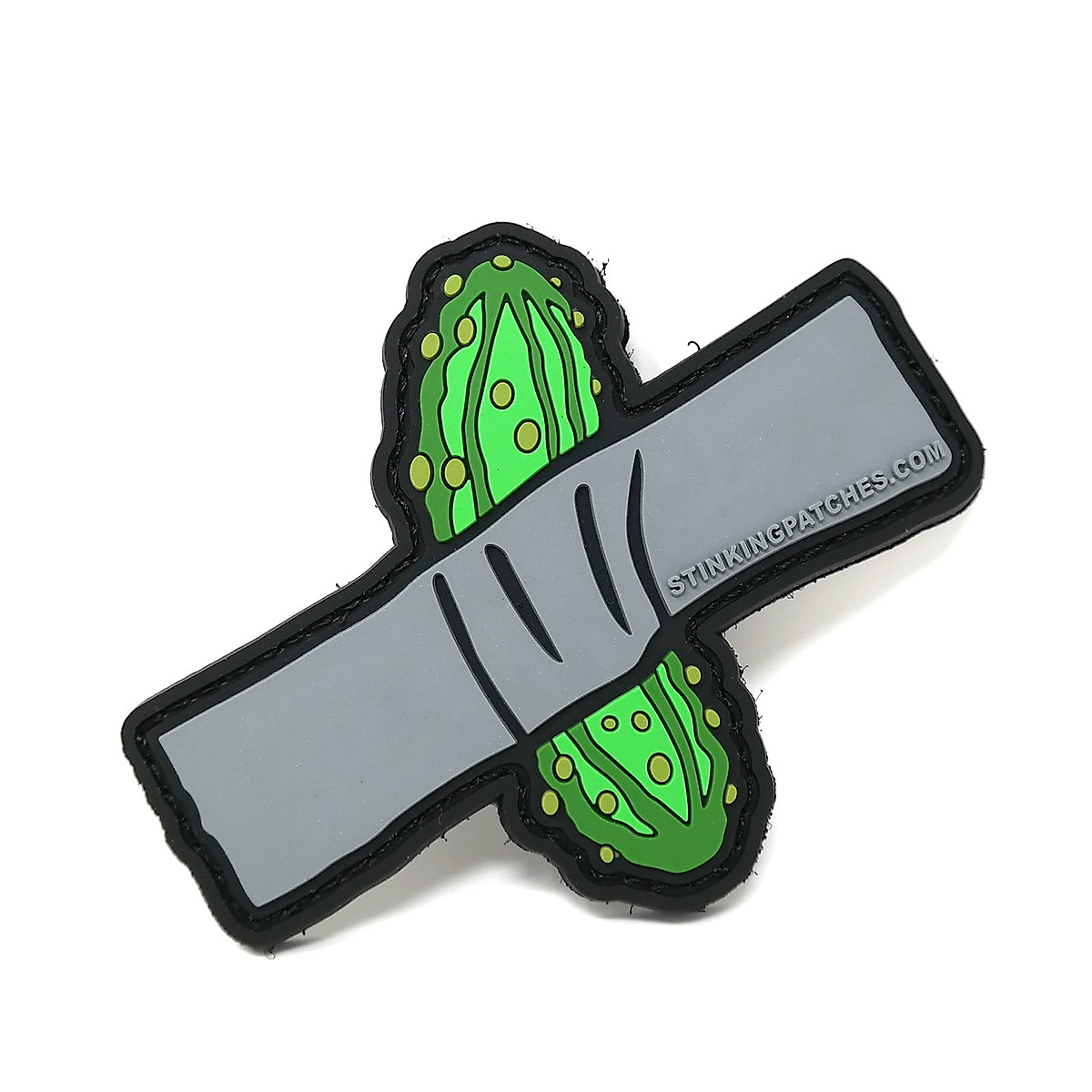 Tactical Lunch Bag PVC Patch Bundle - 3 Great Hook and Loop Patches for Lunch Bags