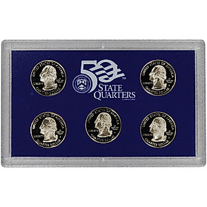 2008 S US Mint Quarters Proof Set OGP