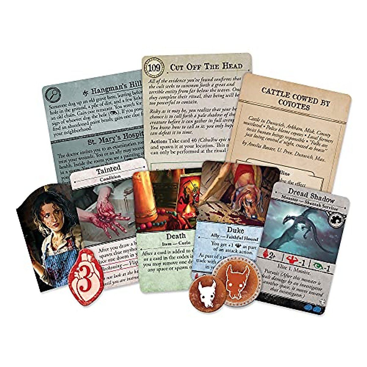 Arkham Horror 3rd Edition Under Dark Waves Board Game Expansion | Mystery Game | Cooperative Board Game for Adults | Ages 14+ | 1-6 Players | Average Playtime 2-3 Hours | Made by Fantasy Flight Games