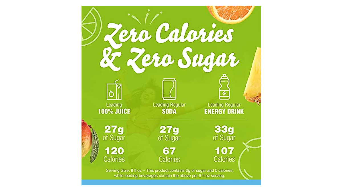Crystal Light Sugar-Free Tropical Paradise Punch Drink Mix