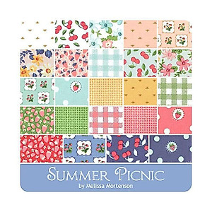 RILEY BLAKE DESIGNS 2.5" PRECUT Bundle Summer PIC, Assorted