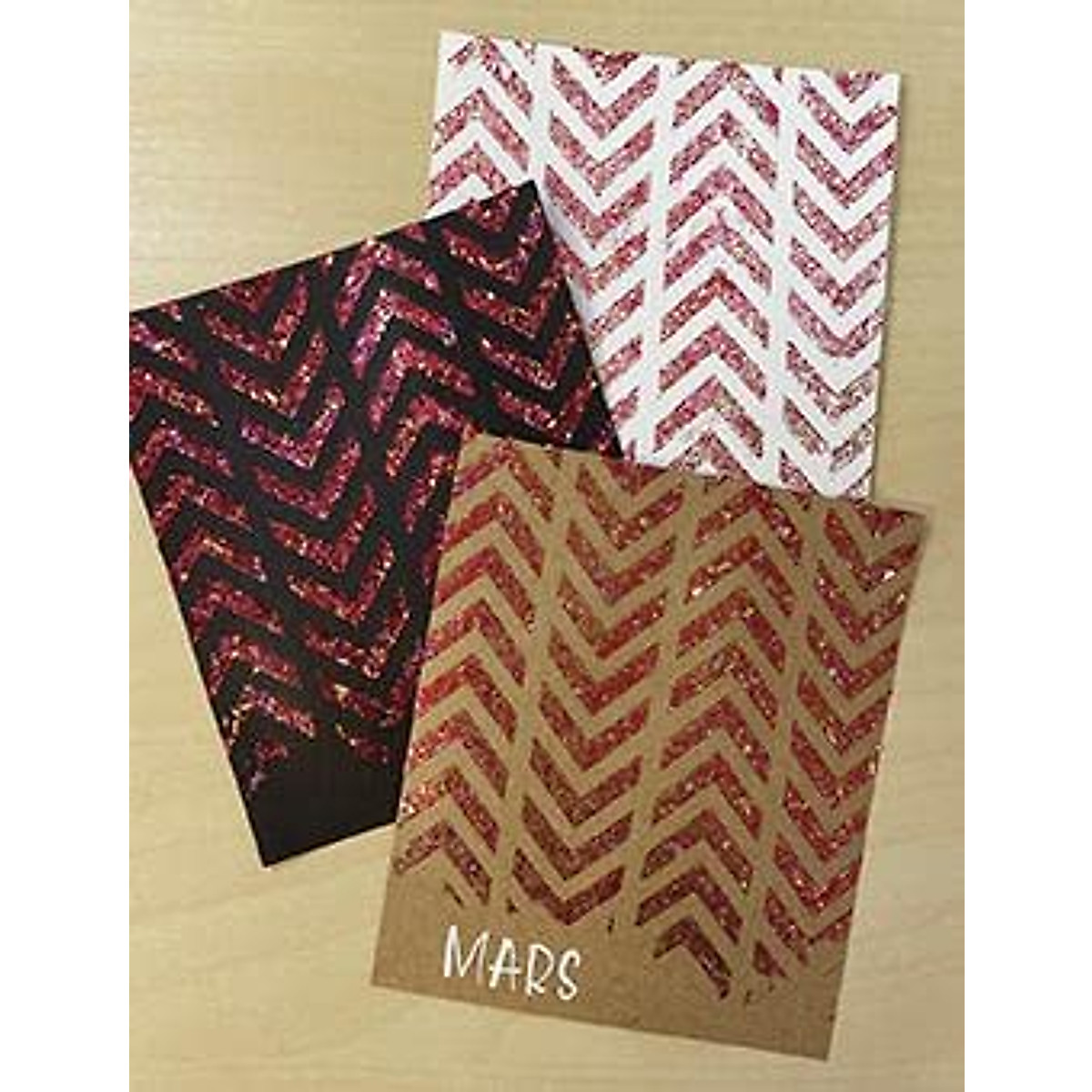 Bundle- Stickles Glitter Gels Ranger Ink Tim Holtz - Set of 4 in 1 oz Jars - Aquarius, Medusa, Solar Flare, Mars - Holiday Christmas Colors