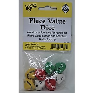 Place Value Dice Toys & Games Games Kop11871 Koplow Games Inc.