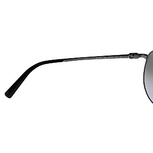 Salvatore Ferragamo Aviator Sunglasses SF157S 069 Ruthenium/Black 60mm 157