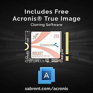 SABRENT Rocket Q4 2230 NVMe 4.0 2TB High Performance PCIe 4.0 M.2 2230 SSD Compatible with Steam Deck, ASUS ROG Ally, Mini PCs [SB-213Q-2TB]