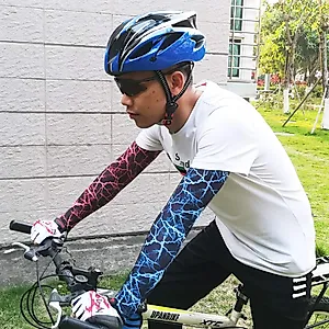 UPANBIKE Adult Bike Helmet Mens Bike Helmet Riding Helmet One-Piece Adjustable Womens Bike Helmet Head Safety Protection for Mountain Bike Road Bike(Blue+Black)