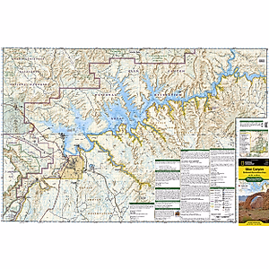 Glen Canyon National Recreation Area (National Geographic Trails Illustrated Map)