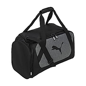 PUMA Evercat Form Factor Duffel Bag, Medium Heather/Black, One-Size