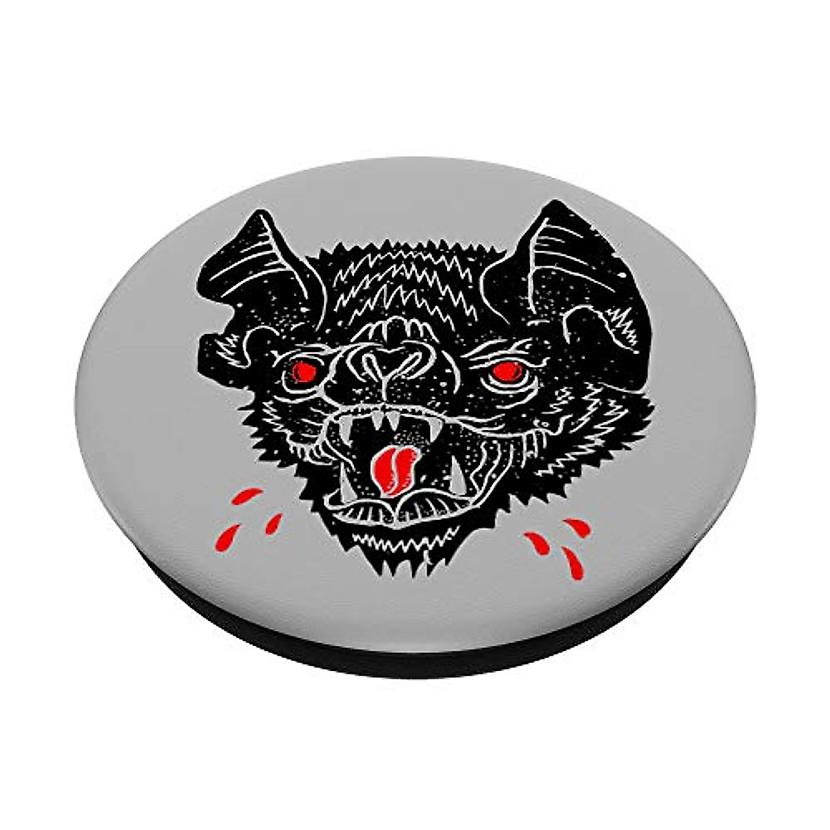 Creepy Spooky Halloween Vampire Bat Blood PopSockets Swappable PopGrip