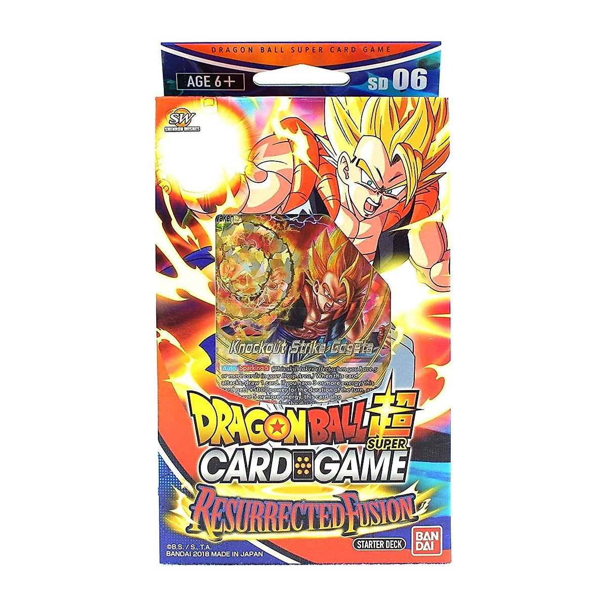 Bandai Namco Dragon Ball Super Card Game: Resurrected Fusion Starter Deck