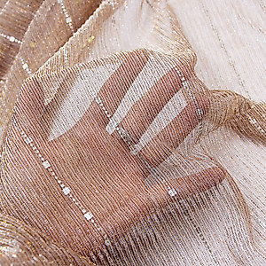 ANKOMINA Women Soft Chiffon Sequin Long Scarf Shawl Fashion Muslim Hijab Head Wrap Scarves,71x28 Inch