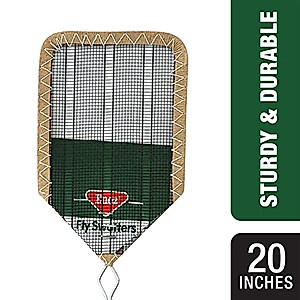 Enoz Wire Mesh Head Flyswatter with Metal Handle (Pack of 3)