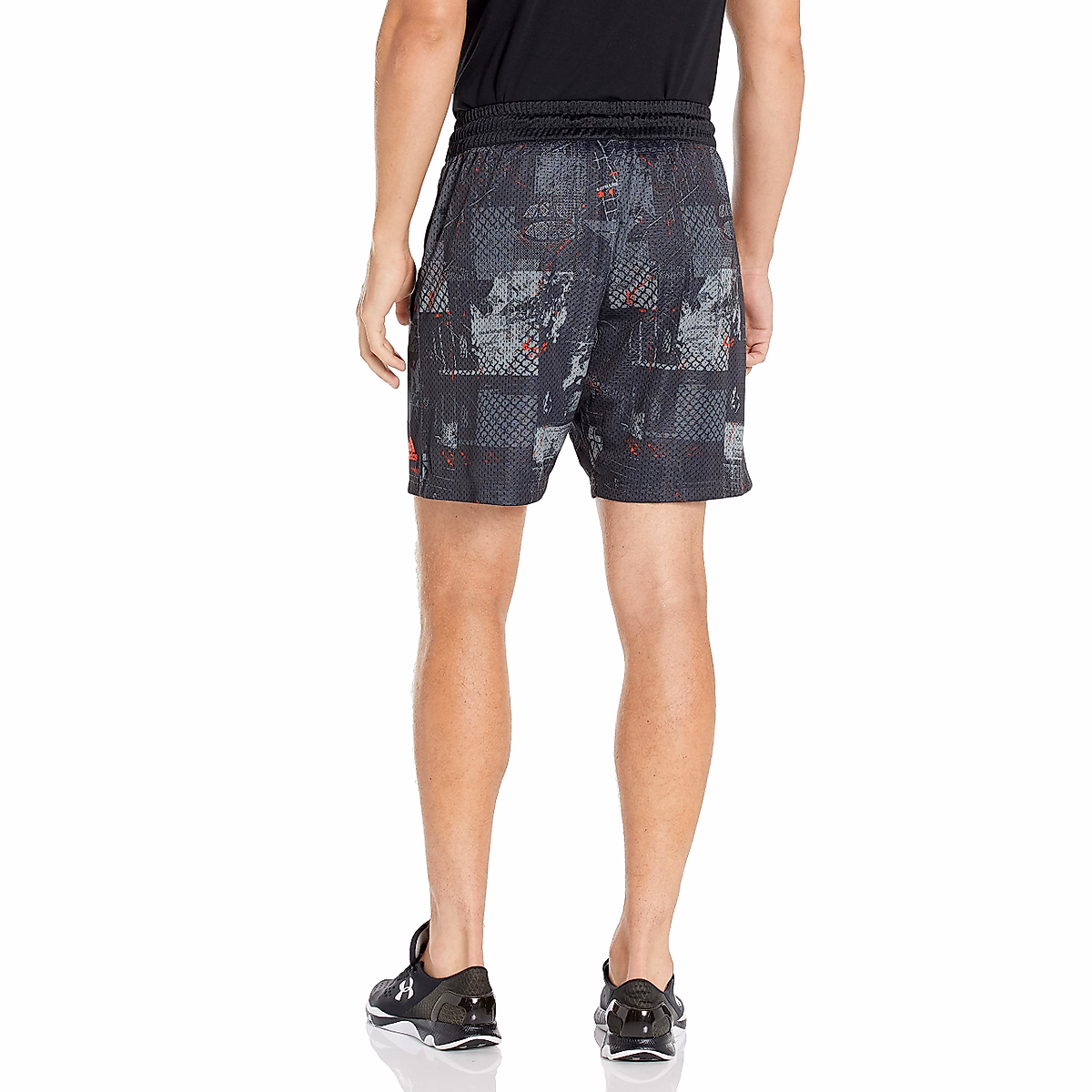 adidas Men's Dame Dolla Shorts, Multicolor/Black, Large