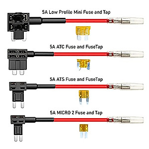 Radar Detector Hardwire Kit,Direct Wire Wiring kit for Escort Valentine One Uniden Beltronics Cobra Radar Detector Quick Connection Plug and Play Power Cord Cable