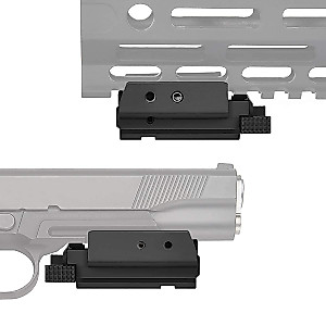 EZshoot BoreSighter for 0.177 to 0.54 Caliber and Red Dot Laser Sight Tactical 20mm Standard Picatinny Weaver Rail for Pistol Handgun Gun Rifle