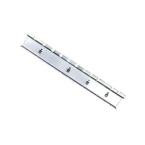 ULTECHNOVO 1pc Screwdriver Holder Wall Mounted Tool Mount Wrench Mount Tool Bolt Driver Rack Shovel Holder for Garage Tool Organizer Wall Mount Garage Wall Tool Rack Silver Steel Galvanized