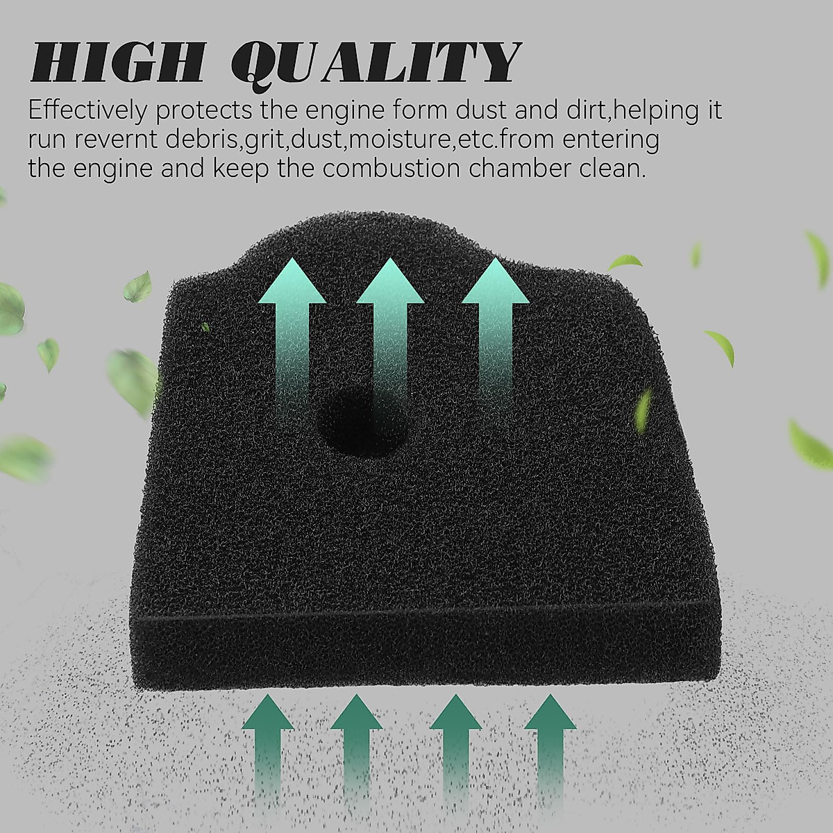 Lonsda 537143101 Air Filter for Husqvarna 322C 322LL 323L 326C 326CX 326HDA 326HD60X 326HD75X 326LX 326L 326LS 326LDX 326RX 327RDX 327RJX 327RX (2 Pack)