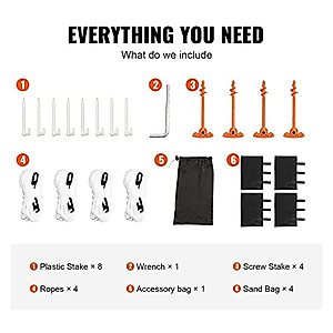 VEVOR Pop Up Greenhouse, 8 x 6 x 7.5 ft Pop-up Green House, Set Up in Minutes, High Strength PE Cover with Doors & Windows and Powder-Coated Steel Frame, Suitable for Planting and Storage, Green