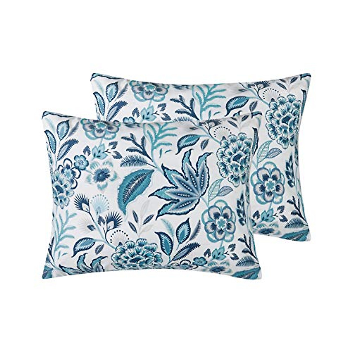 Tahari Home - Full Comforter Set, 3-Piece Bedding with Matching Shams, Stylish Home Decor (Val Blue, Full/Queen)