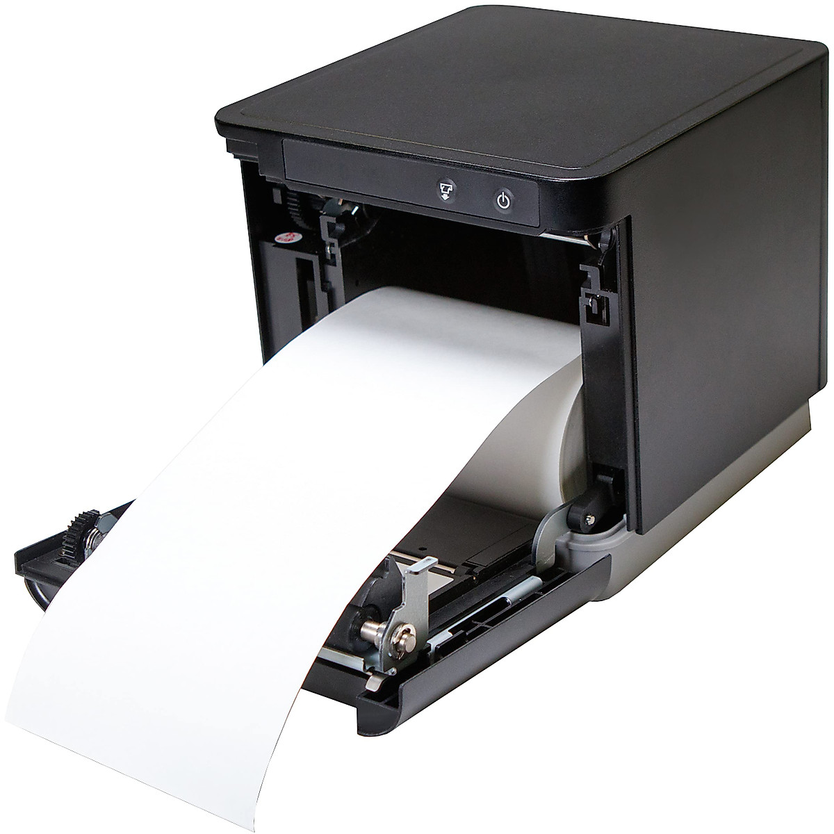 Star Micronics mC-Print3 3-inch Ethernet (LAN) / USB/Lightning/Bluetooth (MFi) Thermal POS Printer with CloudPRNT, Cutter, and External Power Supply - Black