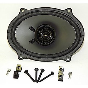 1 Factory Radio 5x7 Car Truck Replacement Speaker for Chrysler Dodge & More - 5" by 7" Oval