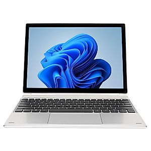 Yunseity Laptop 2 in 1 Touchscreen 12.3 Inch, 16GB RAM 512GB / 1TB SSD Business Laptop with Magnetic Keyboard, 2880x1920 2.4GHZ 5GHZ WiFi Laptop for Windows 11 (16+1TB US Plug)