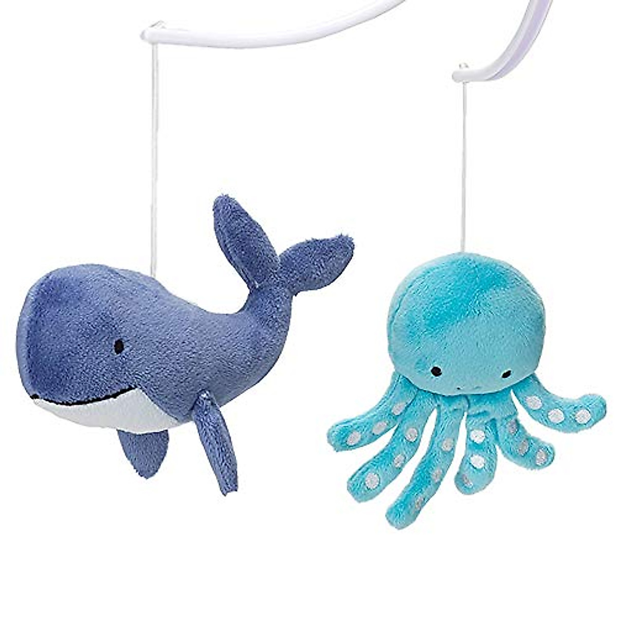 Bedtime Originals Musical Baby Crib Mobile, Whales Tale, Multicolor