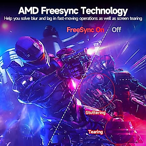 Gawfolk 32" Curved Computer Monitor, 144Hz 165Hz Gaming Display, Full HD 1080p Home Office Business PC Monitor, Ultra-Thin Zero Frame