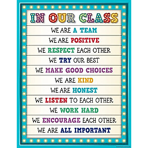 Teacher Created Resources Marquee in Our Class Chart (7528)