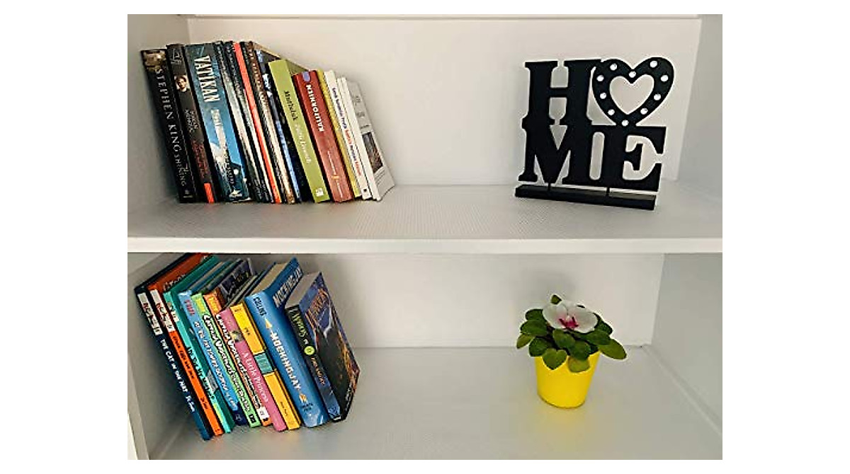 EVALAND 18-Inch Non-Slip Shelf Liner for Kitchen & More