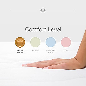 Kingsdown Passions Kelbrooke 16" Ultra Plush Euro Pillow Top Hybrid Mattress California King, Cool Gel Memory Foam Layer Motion Isolation Quilted Top Premium Mattress