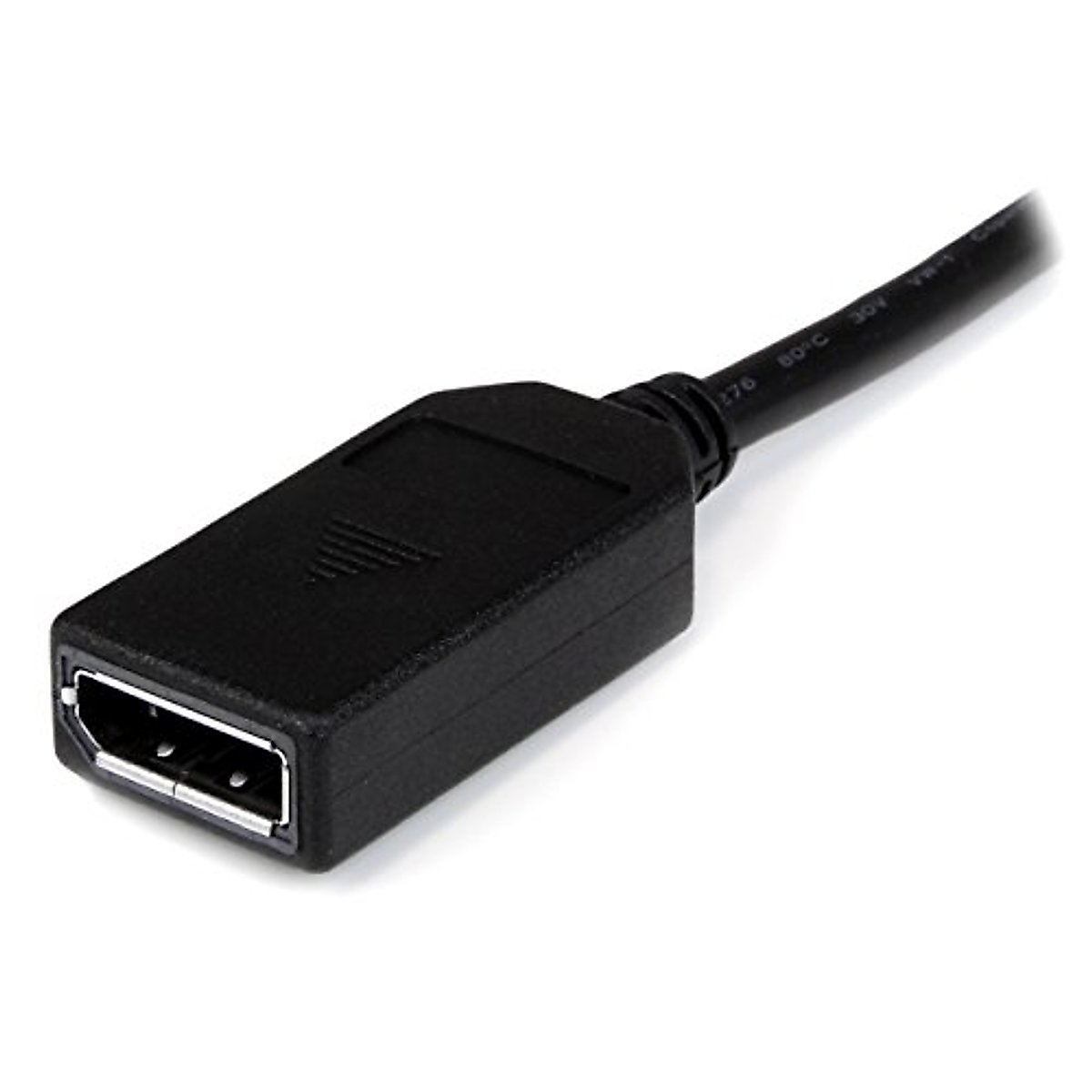 StarTech.com DMS-59 to DisplayPort - 8in - DMS 59 to 2x DP - Y Cable - DMS-59 Adapter - DisplayPort Splitter Cable - LFH Cable (DMSDPDP1),Black