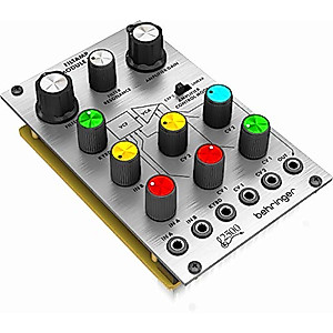 Behringer FILTAMP MODULE 1006 Legendary 2500 Series 24 dB Low-Pass VCF and VCA Module for Eurorack