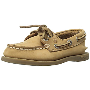 Sperry baby boys Authentic Original Crib Jr Boat Shoe, Sahara, 1 Infant US