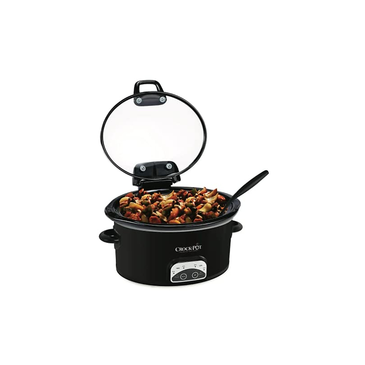 4.5 Quart Lift & Serve Programmable Slow Cooker, Black