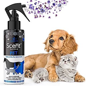 Pet Odor Eliminator for Home Spray - Urine Odor Eliminator for Strong Odor Carpet Cleaner Spray - Dog Spray Deodorizer Perfume Neutralizer Upholstery Fabric Spray Freshener - Car Odor Eliminator