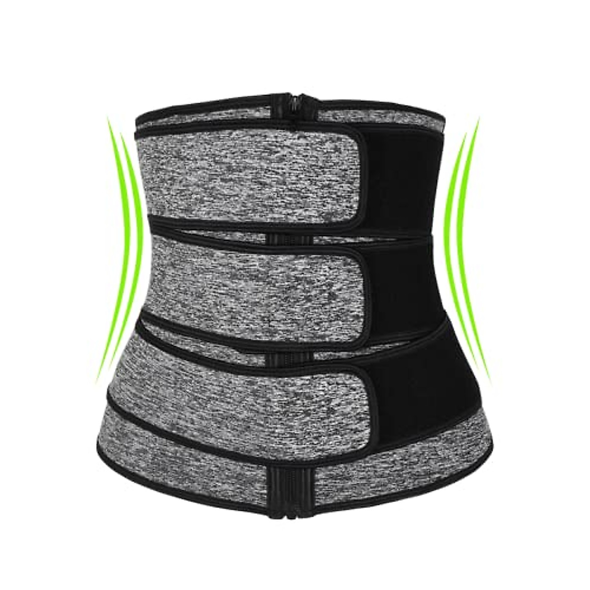 coastal rose Body Shaper for Women Tummy Control Corset Waist Trainer Postpartum Belly Wrap Hourglass Body Shaper Grey XXL