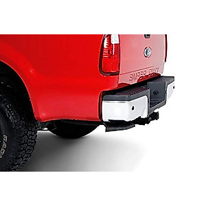 AMP Research 75306-01A BedStep Retractable Bumper Step for 2009-2018 Ram 1500, 2010-2018 Ram 2500/3500 (Excludes Dual Exhaust & EcoDiesel Models),Black