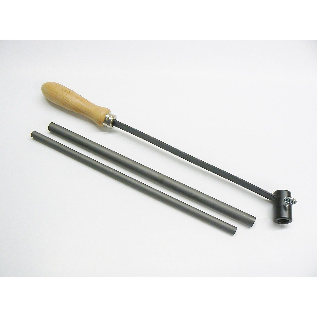 Graphite Stirring RODS with Holder Mix MELT & STIR Molten Metal 2 RODS & Handle (LZ 1 PM 18x3x3)