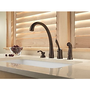 Delta Faucet Pilar Kitchen Soap Dispenser for Kitchen Sinks, Venetian Bronze RP50781RB