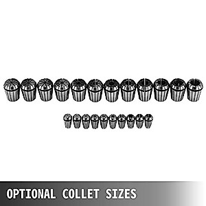 OrangeA Collet Set CAT40 ER32 CAT40 ER16 Spring Steel Collet Chuck Tooling Package for Milling Machine