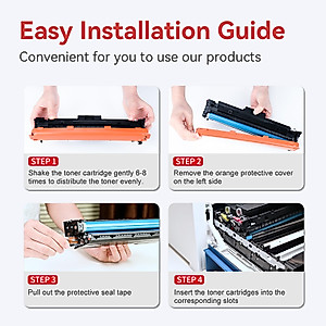 069 069H Toner Cartridge Compatible for Canon 069 Toner Cartridge Set for Canon Color Imageclass MF753Cdw MF751Cdw LBP674Cdw, myCartridge SUPRINT 069 Toner Cartridge (Black Cyan Yellow Magenta 4-Pack)