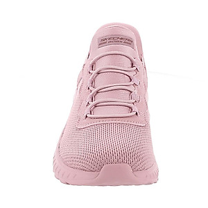 Skechers Women's Hands Free Slip-ins Bobs Squad Chaos-Daily Inspiration Sneaker, Rose, 8.5