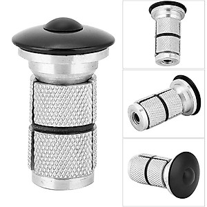 VGEBY Bike Headset Plug, Bike Fork Expanded Aluminum Alloy Headset Top Key Expander for Mountain Road Bike