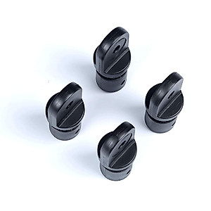 MX 1 inch Bimini Top Fitting Hardware Eye End Cap 4pcs (Inside for 1” Round Tube)…